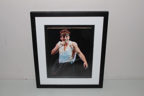 Signed Bruce Springsteen Vintage Picture in Frame No COA | eBay