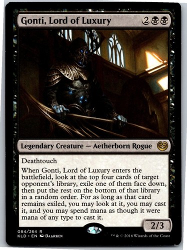 Magic the Gathering Gonti, Lord of Luxury Kaladesh x1 MTG Free Shipping ...