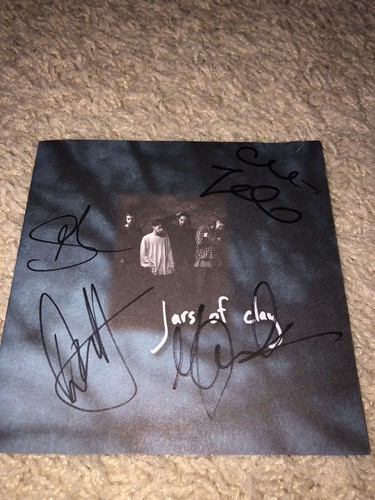 SIGNED! S/T Jars Of Clay CD Rock Third Day Crowder MercyMe TobyMac ...