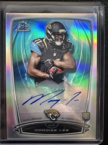 2014 Bowman Chrome - Rookie Refractor Autographs Marqise Lee #RCRA-ML ...