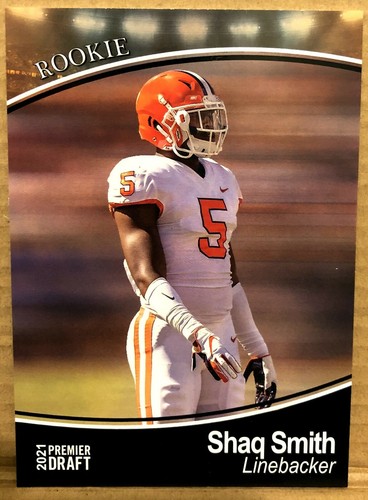 SHAQ SMITH(NEW ORLEANS SAINTS)2021 SAGE PREMIER DRAFT ROOKIE CARD | eBay