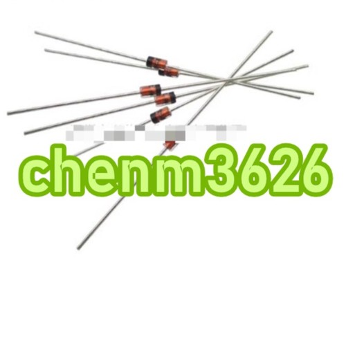 100PCS 1W regulator 3.3/4.7/5.1/7.5/9.1/10/12/15/18V 1N4733/4742A diode ...