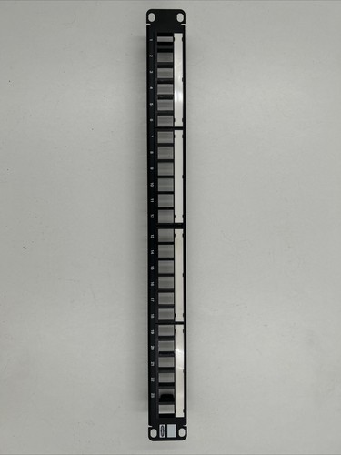 Hubbell HPJ24 Udx-series Shielded Patch Panel 24 Port 1 Rack Units 1 ...