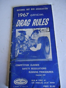 drag racing rule book products for sale | eBay