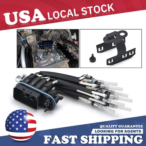 HQ Fuel Spider Injector with Bracket FJ504 for Chevy Pickup Truck 5.0L ...