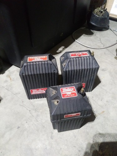 Lot MALLORY PROMASTER COIL 29440 Vintage Mallory Ignition Hot Rod Race ...