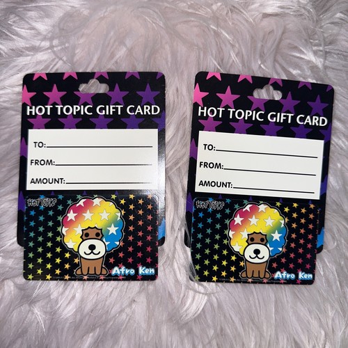 AFRO KEN Hot Topic Gift Card Set Of 2 Collectible From Early 2000s Wow ...