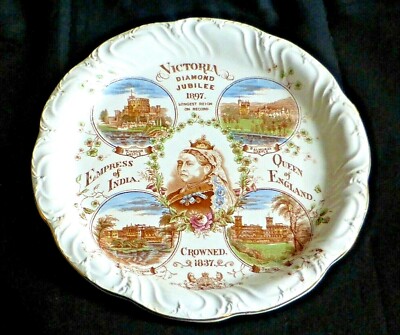Diamond Jubilee Plate in Queen Victoria Collectables (1847-1901) for ...