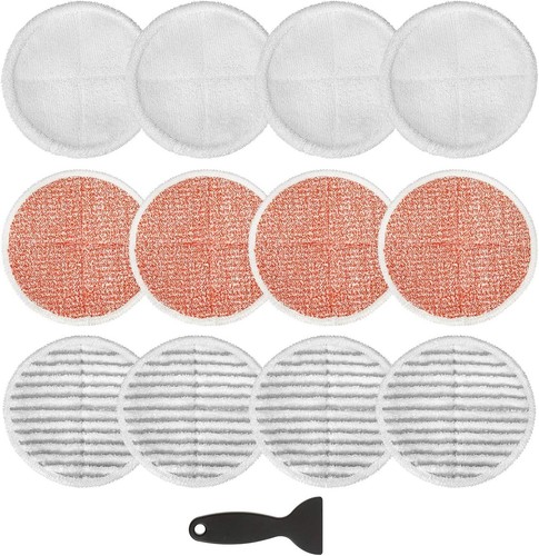 12 Pack 23159 Mop Pads Compatible with BissellSpinwave 20399 23157 ...