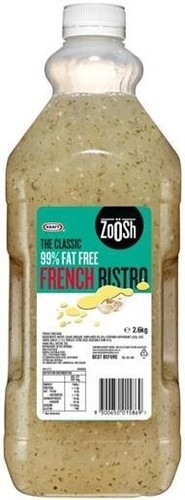 Zoosh Dressing French Fat Free 2.6 Kg Bottle | eBay Australia