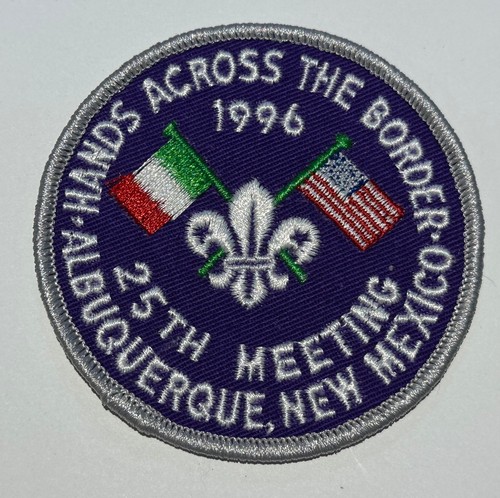 New Mexico Hands across the Boarder Meeting 1996 Boy Scout Patch TT2 | eBay