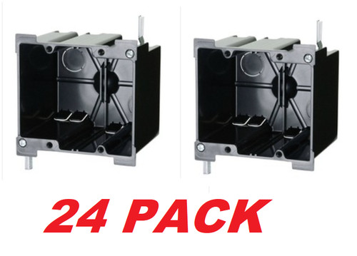 Alied moulded P-240OW Two gang electrical box - nonmetallic sheathed ...