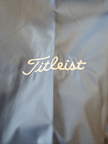 Titleist/FootJoy Wind Shirt Light Blue, Logo Left Sleeve, Pullover Golf ...