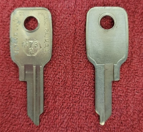 Taylor H78H Key Blank - Honda Motorcycle - 1 Key | eBay
