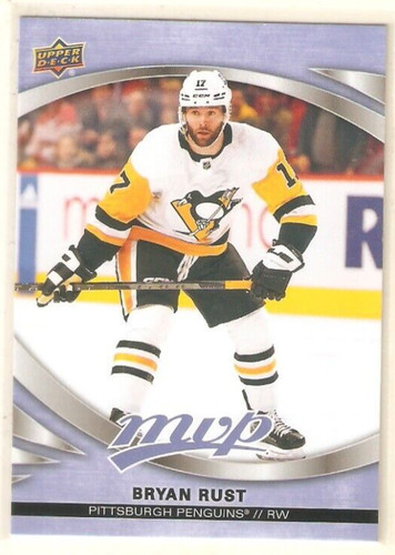 Bryan Rust 2023-24 UD MVP Base Card #94 Penguins | eBay
