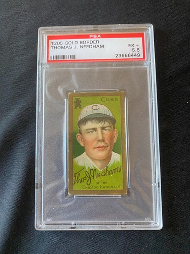 1911 T205 Tom Needham Cubs PSA 5.5 EX+ | eBay