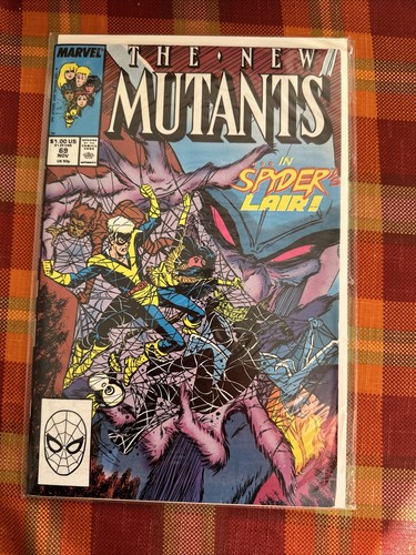 The New Mutants #69 1988 In Spider Lair! | eBay