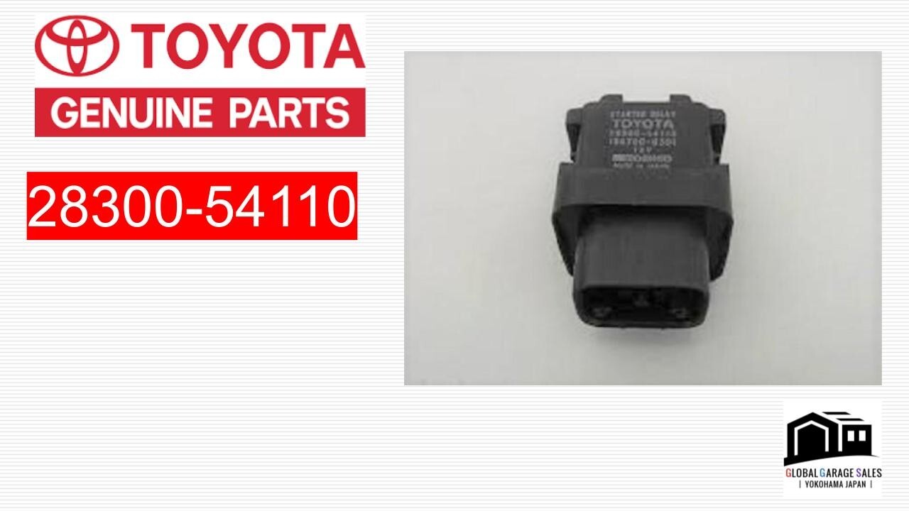 2830054110 Genuine Toyota RELAY ASSY, STARTER 28300-54110 | eBay