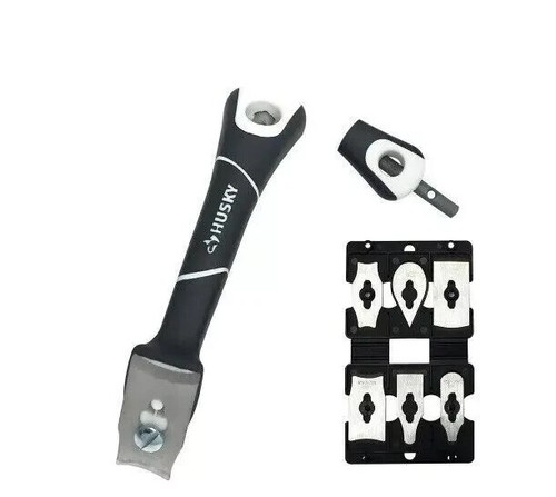 Husky Contour Paint Scraper with 6-Blades and Foldable Storage Case (F ...