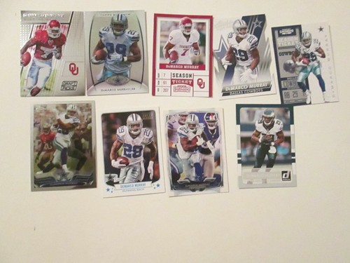 Football Lot of 38 DeMarco Murray Dallas Cowboys w/premiums nrmt | eBay