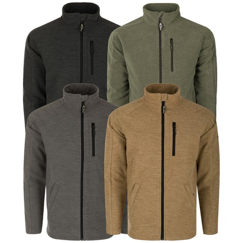 Drake Waterfowl Heathered Windproof Full Zip Jacket | eBay