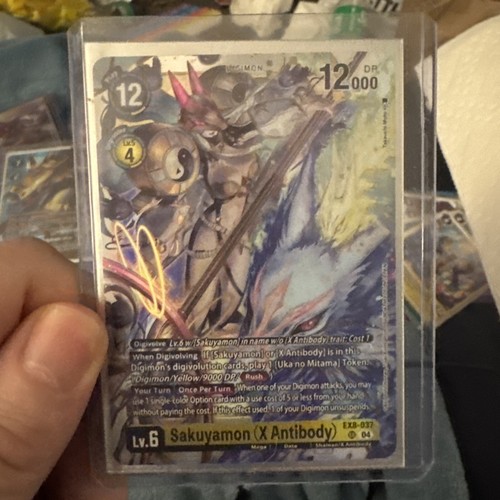 Sakuyamon (X Antibody) EX8-037 SR Digimon CCG | Chain of Liberation NM ...