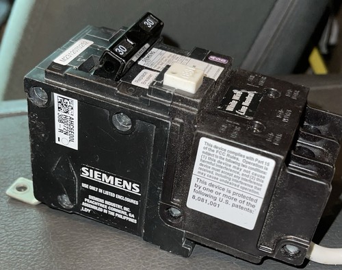SIEMENS BF230A GFI/GFCI BREAKER Type BLF 2 Pole 30 Amp Take Out ...
