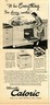 1948 Print Ad of Caloric Ultramatic LP-Gas Stove Oven mealtime loafer ...