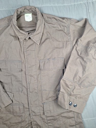 US Army/USMC Brown Combat Uniform Coat Shirt Size Medium - Long BDU ...