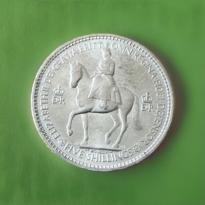 1953 Five Shilling Coin for sale | eBay