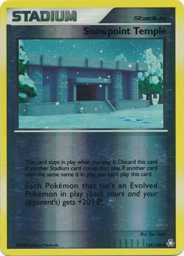 Pokemon - Snowpoint Temple - 134/146 - Uncommon - Reverse Holo ...