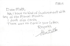 steve ditko signed for sale | eBay