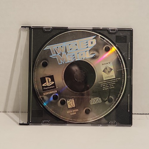 Twisted Metal Sony PlayStation Longbox PS1 One Game DISC ONLY - TESTED ...