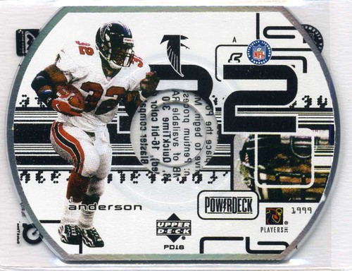 JAMAL ANDERSON 1999 UPPER DECK Powerdeck CD-ROM #PD-18 | eBay