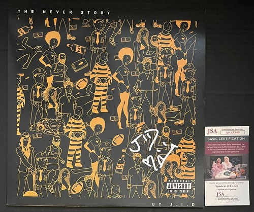 RAPPER JID SIGNED AUTOGRAPHED THE FOREVER STORY VINYL ALBUM RECORD JSA ...
