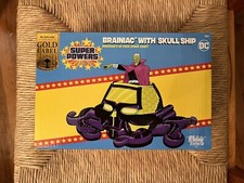 DC McFarlane Super Powers Brainiac with Skull Ship (Gold Label)