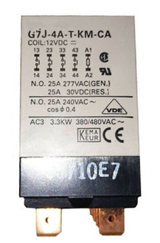 1PC G7J-4A-T-KM-CA 12VDC Power Relay 25A 277VAC 10Pins | eBay