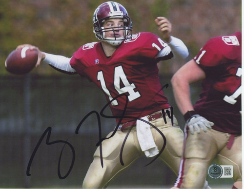 RYAN FITZPATRICK Signed Picture Photo Autograph 8x10 Beckett COA Havard ...