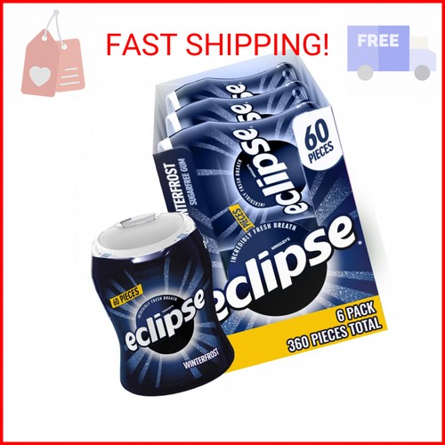 ECLIPSE Chewing Gum Sugar-Free - Winterfrost Sugarfree Gum, Zero Sugar Candy Bul | eBay