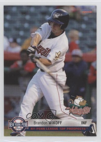 2009 Choice New York-Penn League Top Prospects Brandon Wikoff #24 | eBay