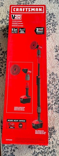 CRAFTSMAN V20 POWERED SCRUBBER BRUSH - CMCPS520D1 Battery And Charger ...
