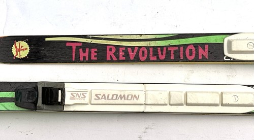 Fischer The Revolution 147cm Child cross country skis Salomon SNS ...