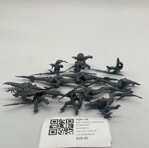 Age of Sigmar Hellstriders Of Slaanesh FDF-19 | eBay