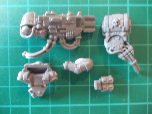 Warhammer 40K - Space Marine Devastator squad Multi Melta - 40k bits ...