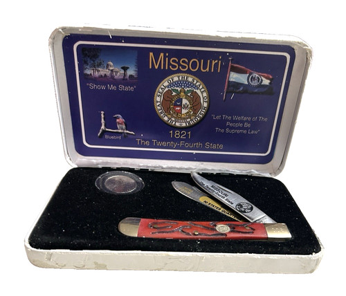 Missouri 24th State Pocket Knife State Quarter Set In Case | eBay