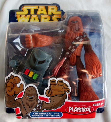 Star Wars Playskool Chewbacca with Wookie Tool Action Figure, UNOPENED ...