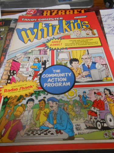 Tandy Computer Comic- WHIZ KIDS Compliments of Radio Shack | eBay