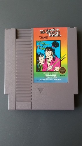 The Legend Of Kage - Nintendo NES Video Game Cartridge Only, Tested ...