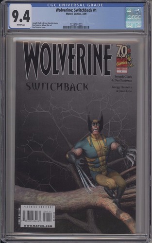 Wolverine: Switchback #1 - CGC 9.4 - ONE-SHOT - DAS PASTORAS COVER | eBay