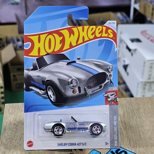 HOT WHEELS SHELBY COBRA 427 S/C 2024 Series HW ROLLING METAL ZAMAC | eBay